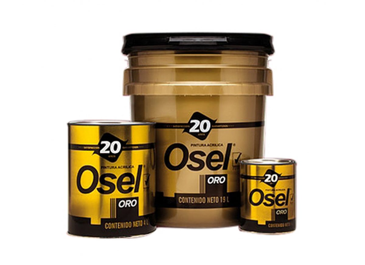 Osel Oro - Pintura Acrílica - Materiales Dimaco